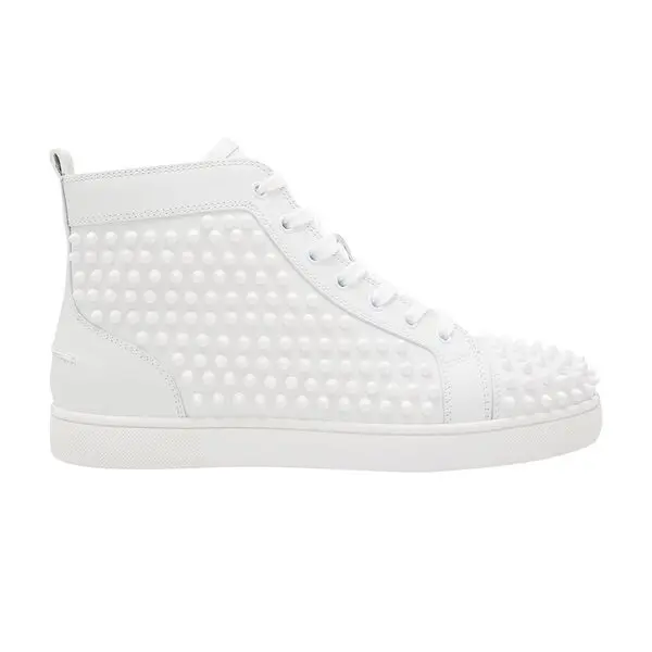 CHRISTIAN LOUBOUTIN Louis Flat Calf Spikes