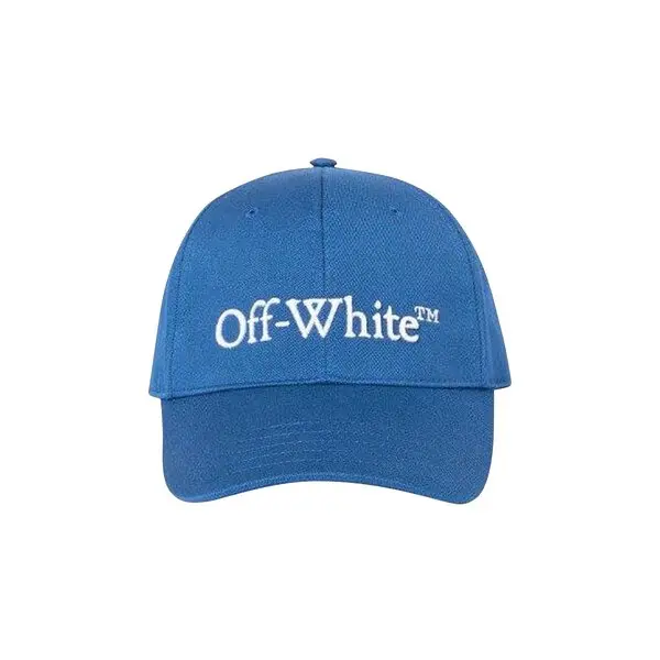 Off-White Drill Logo Bookish Baseball Cap - Blue