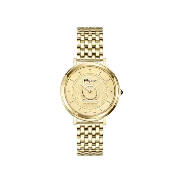 FERRAGAMO Minuetto Bracelet Watch - Gold