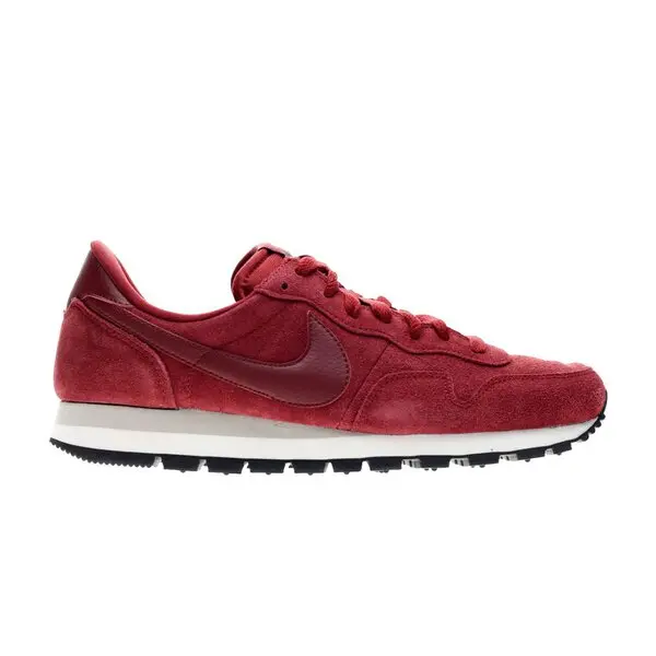 Nike Air Pegasus 83 Suede Sneakers - Red