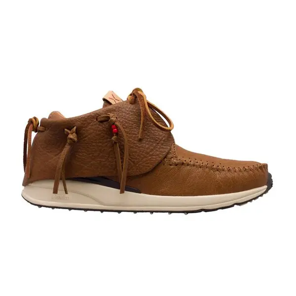 Visvim Fbt Deer Leather Sneakers - Brown