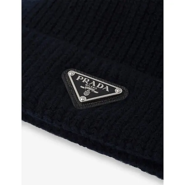 Prada Wool And Cashmere Beanie