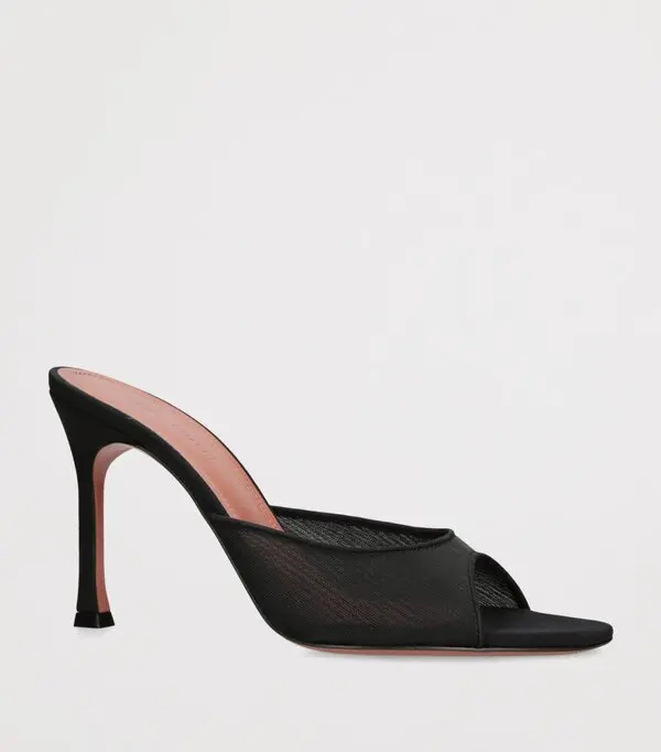 Amina Muaddi Mesh Alexa Mules 95