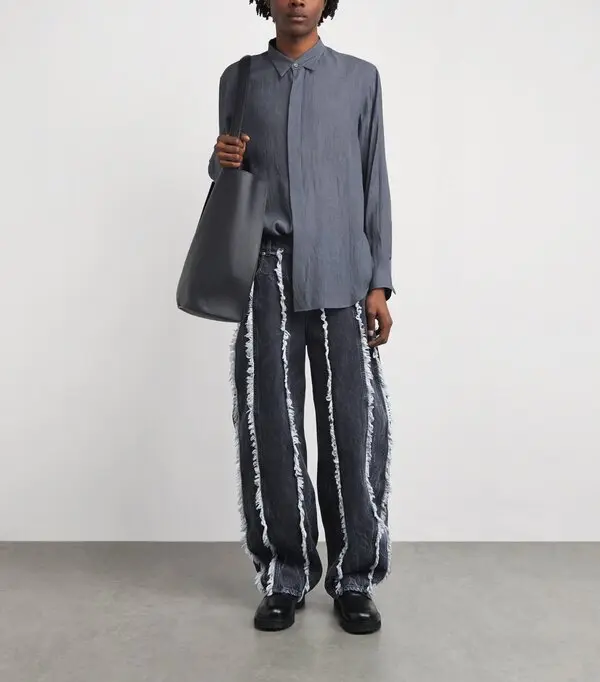 Séfr Cutline Barrel-leg Jeans