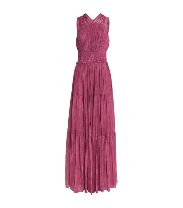 Ulla Johnson Silk Freesia Sleeveless Maxi Dress