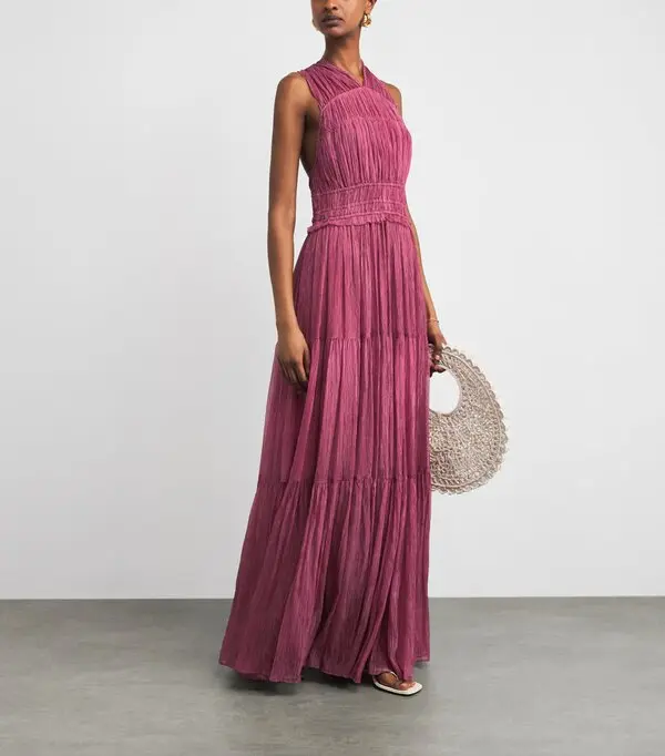 Ulla Johnson Silk Freesia Sleeveless Maxi Dress