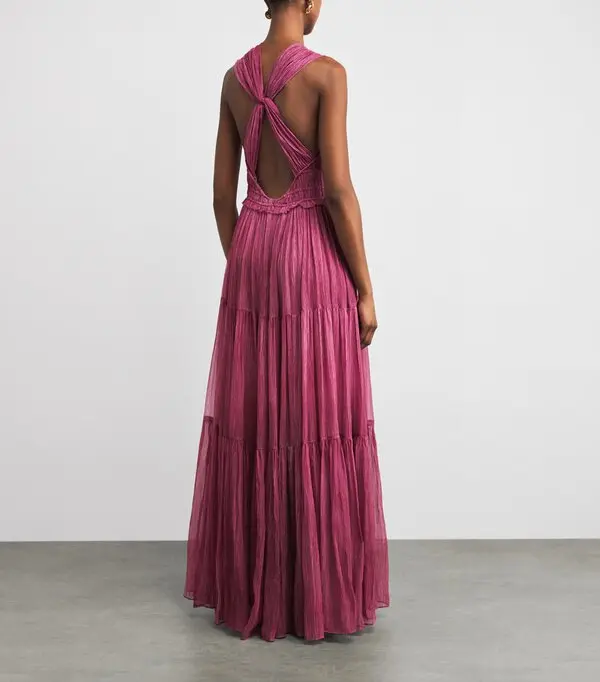 Ulla Johnson Silk Freesia Sleeveless Maxi Dress