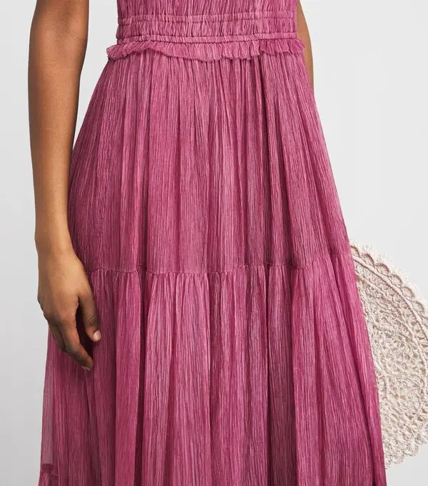Ulla Johnson Silk Freesia Sleeveless Maxi Dress