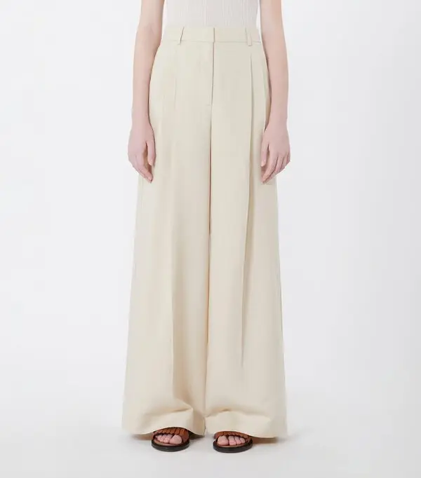 Max Mara High Rise Wide Leg Trousers
