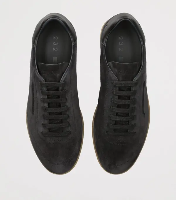 Zegna Suede 232 Sneakers - Navy