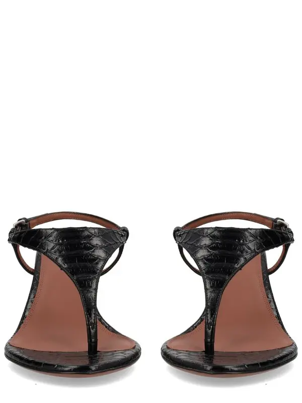 Paris Texas Sandalo Nina High Heel Sandals - Black