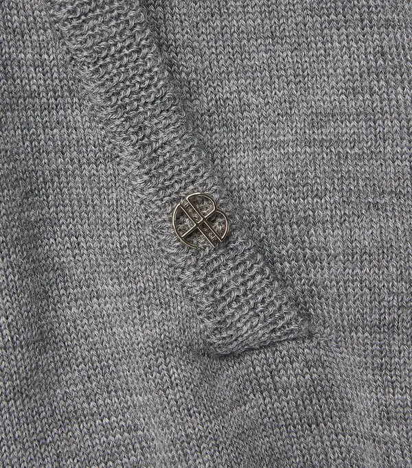 ANINE BING Wool-cashmere Knitted Adley Trousers