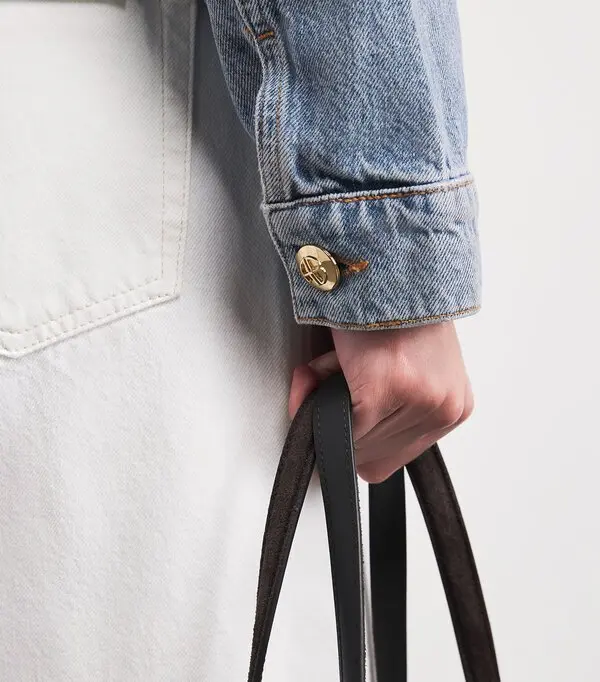 ANINE BING Blanche Denim Jacket - Blue