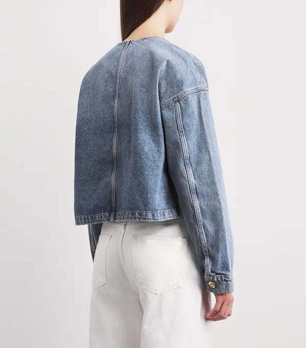 ANINE BING Blanche Denim Jacket - Blue