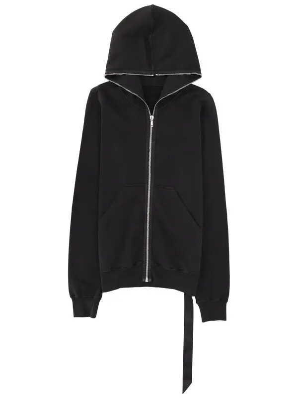Rick Owens Felpa Gimp Hoodie - Black