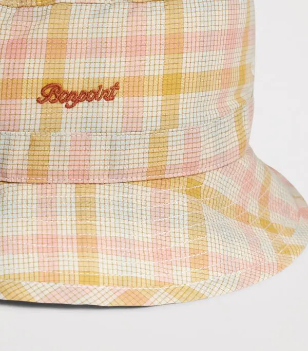Bonpoint Cotton Check Bucket Hat