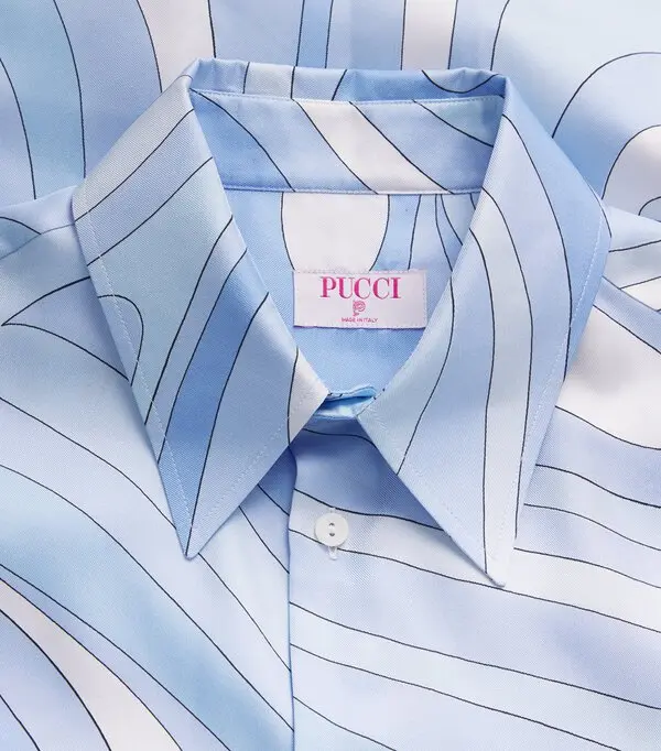 Emilio Pucci Silk Oversized Shirt