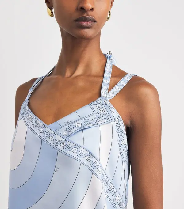 Emilio Pucci Silk Iride Top
