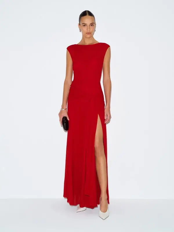 REFORMATION Vicenta Dress - Red