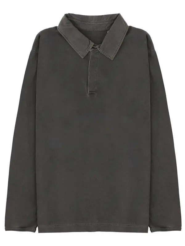 SUNFLOWER Polo "heavy Jersey Rugby - Black