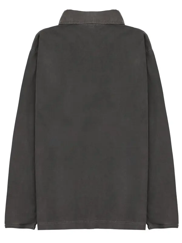 SUNFLOWER Polo "heavy Jersey Rugby - Black