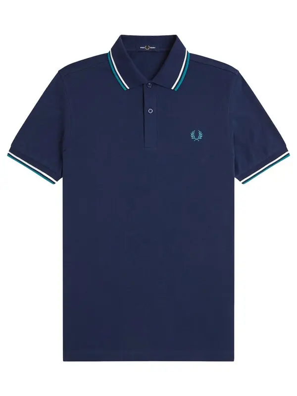 Fred Perry Polo Con Logo - Blue