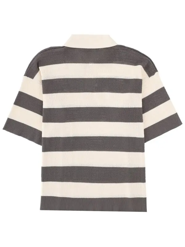 AMI Paris Polo Con Patch Logo - Multicolour
