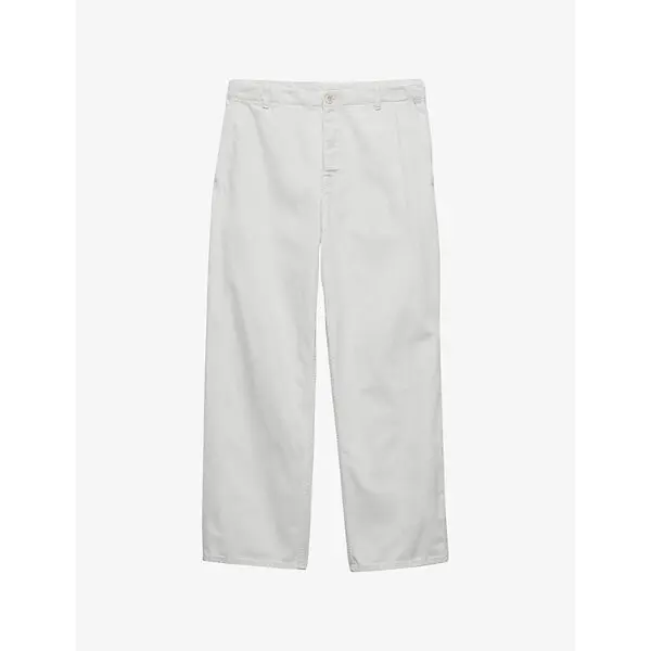 Prada Regular Bleached Denim Jeans - Light Blue