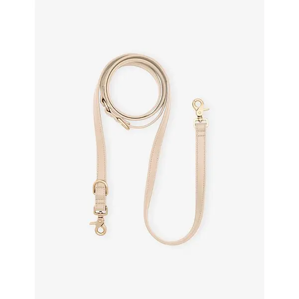 CAFIDE Jala Mult-position Vegan-leather Dog Leash - Brown
