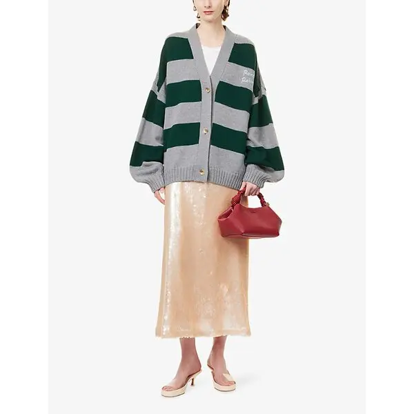 ROSIE ANTWERP Scout Striped Wool Cardigan