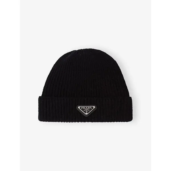 Prada Wool And Cashmere Beanie