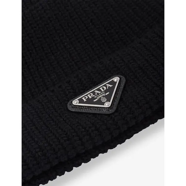 Prada Wool And Cashmere Beanie