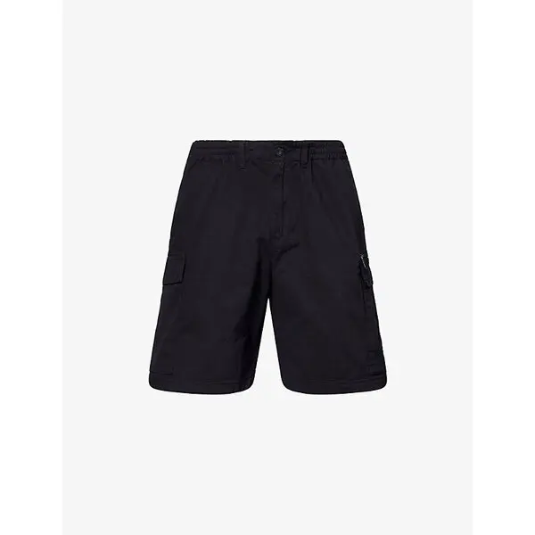 SANDBANKS Logo-patch Cotton Cargo Shorts