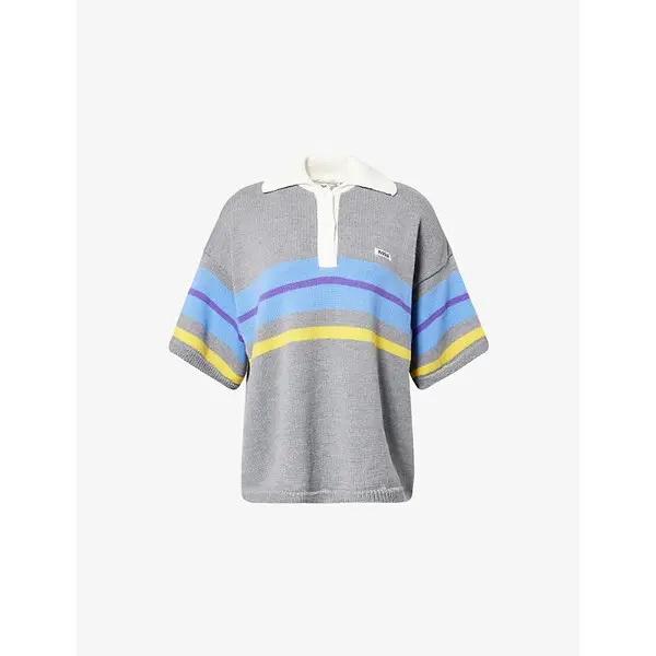 ROSIE ANTWERP Oversized Wool Polo Top