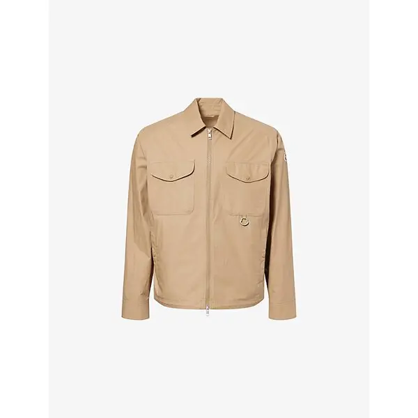 Moncler Logo-patch Cotton Jacket