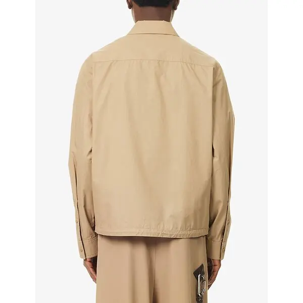 Moncler Logo-patch Cotton Jacket