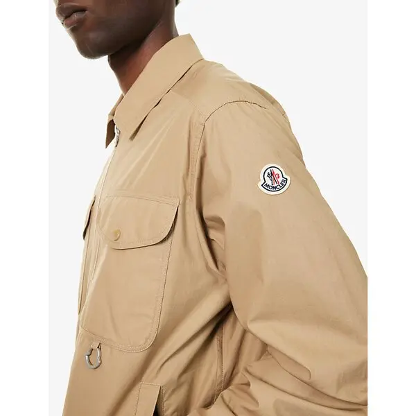 Moncler Logo-patch Cotton Jacket