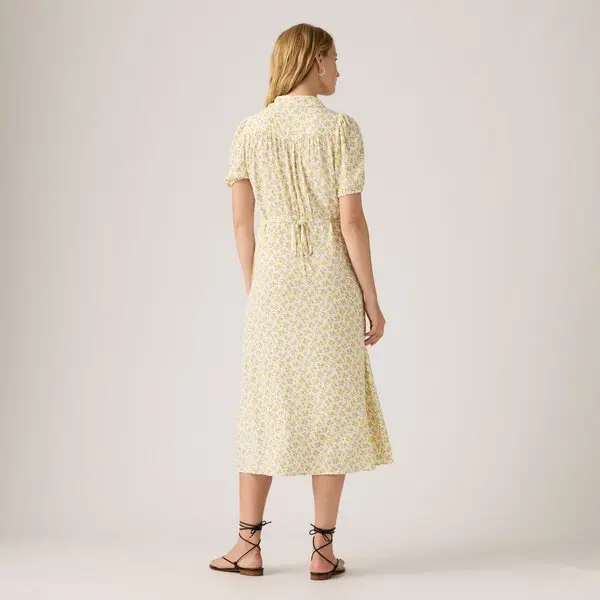 LEVI'S Rosa Short-sleeve Midi Collar Dress