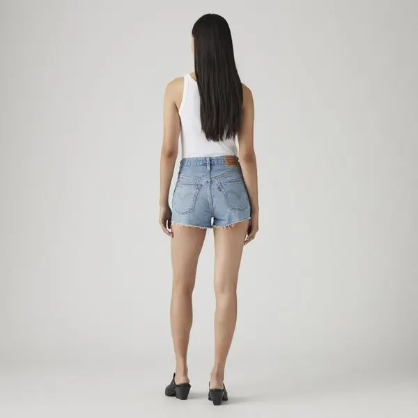 LEVI'S 501 Original Fit High Rise Denim Shorts - Switch Stitch Short