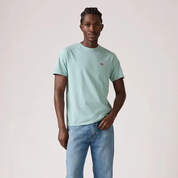 LEVI'S Short-sleeve Classic Housemark T-shirt - Stone Blue