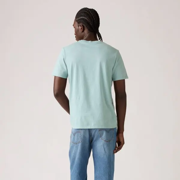 LEVI'S Short-sleeve Classic Housemark T-shirt - Stone Blue