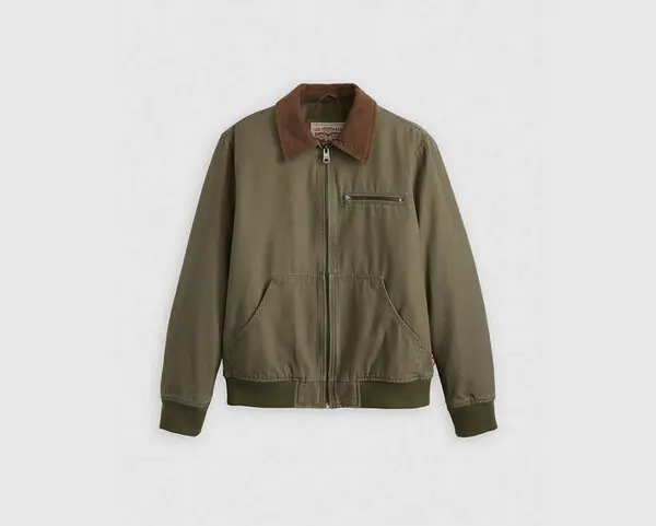 LEVI'S Western Bomber Jacket - Olive