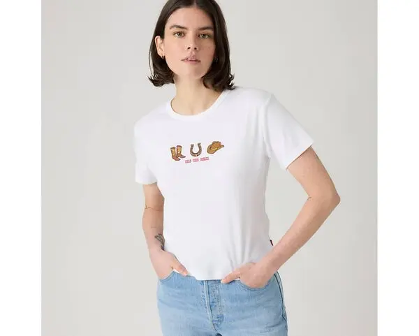 LEVI'S Graphic Rickie T-shirt - Hold Your Horses