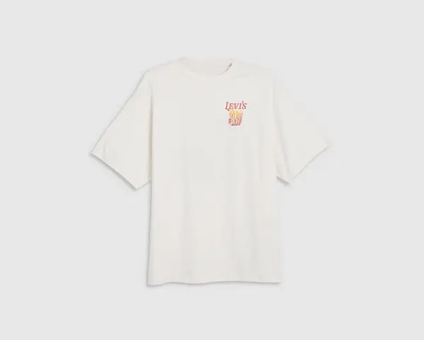 LEVI'S Graphic Short Sleeve T-shirt - Egret