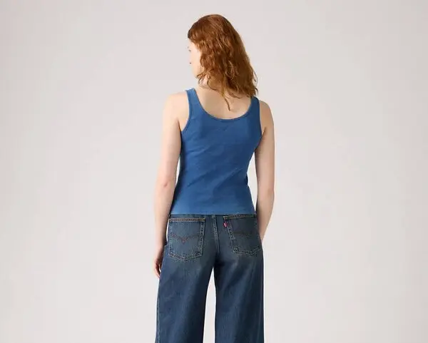 LEVI'S Essential Rib Tank Top - Indigo