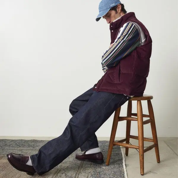 LEVI'S Rockridge Puffer Vest - Fig Purple
