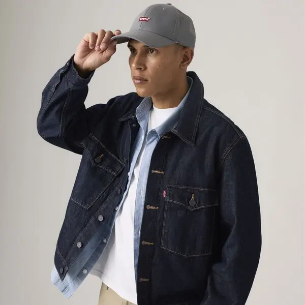 LEVI'S Housemark Flexfit Cap - Smoked Pearl