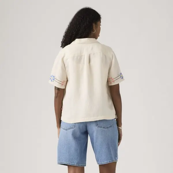 LEVI'S Sonny Linen Blend Camp Shirt