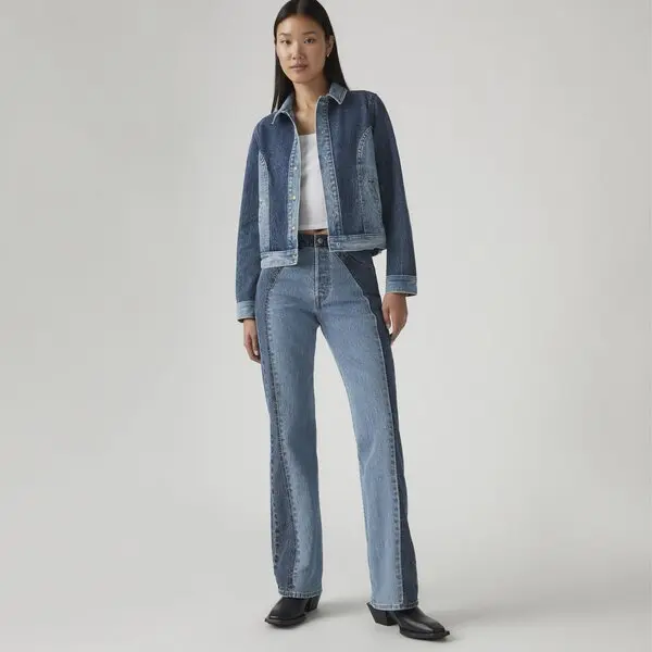 LEVI'S Wedgie Bootcut Western Jeans - Practically Pieced