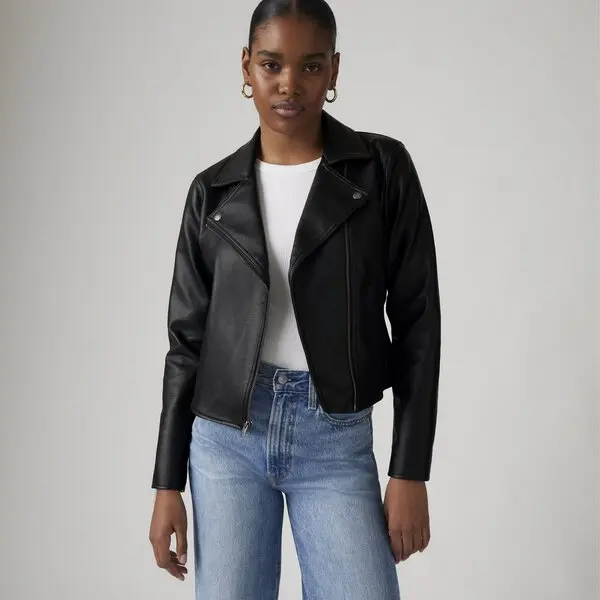 LEVI'S Moto Welt Pocket Jacket - Black